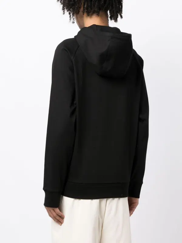 BOSS Logo-patch Drawstring Hoodie