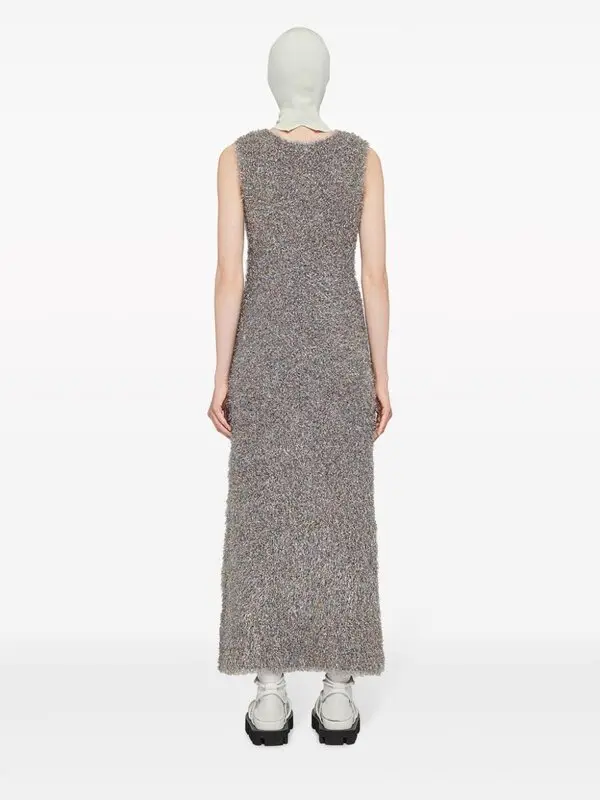 JIL SANDER V-neck Midi Dress