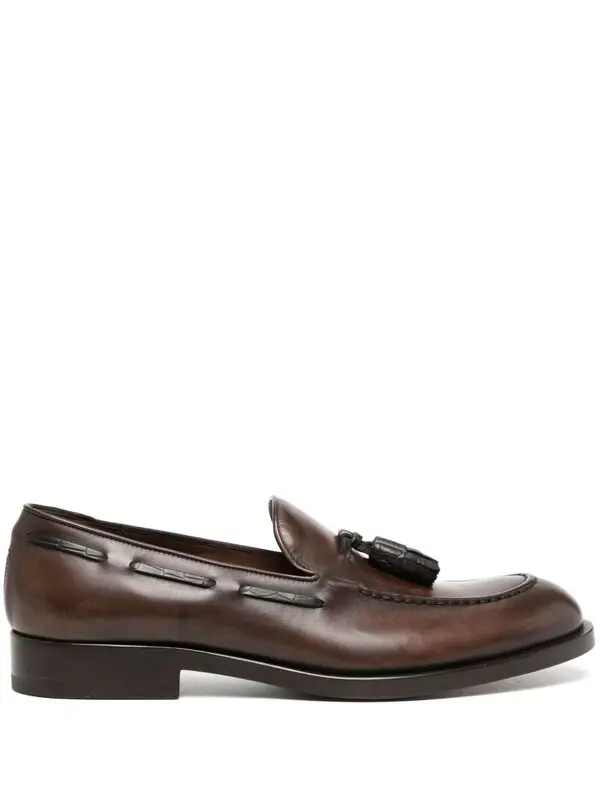 Fratelli Rossetti Tassel-detail Leather Loafers