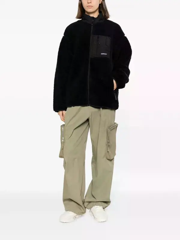Gramicci Logo-patch Fleece Jacket