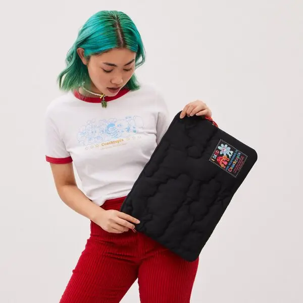 COACHTOPIA Loop Quilted Cloud Laptop Sleeve