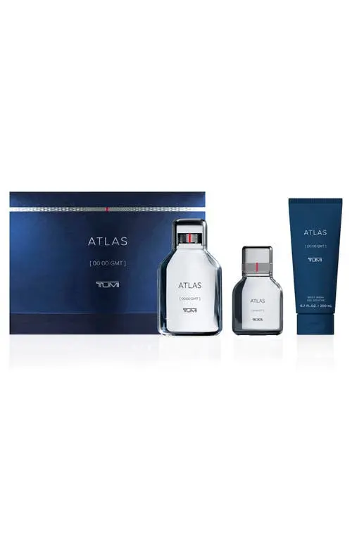 Tumi Atlas 00:00 Gmt Eau De Parfum Set $230 Value - No Color