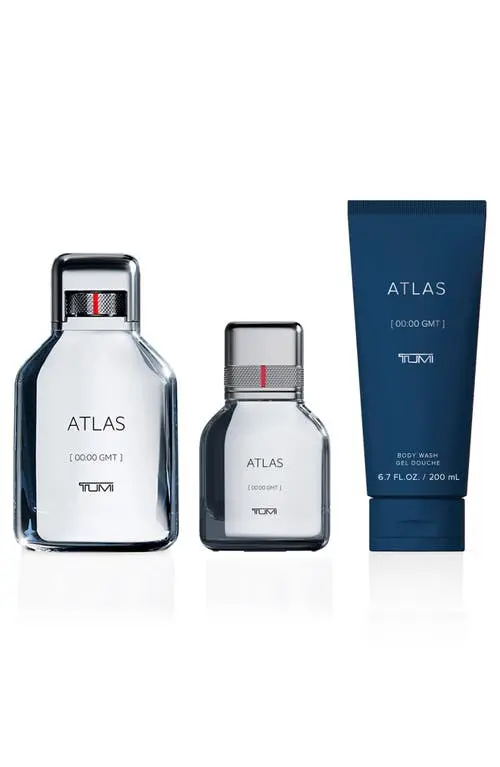 Tumi Atlas 00:00 Gmt Eau De Parfum Set $230 Value