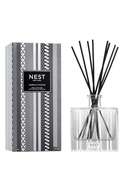 NEST NEW YORK Amber & Incense Reed Diffuser - No Color
