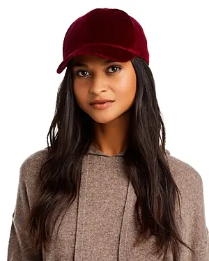 Surell Velvet Baseball Cap