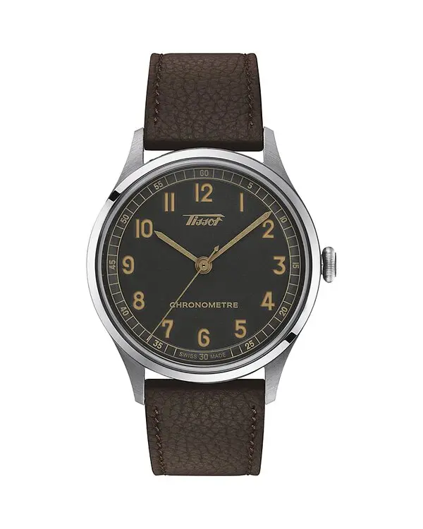 TISSOT Telemeter 39mm Watch - Black/brown