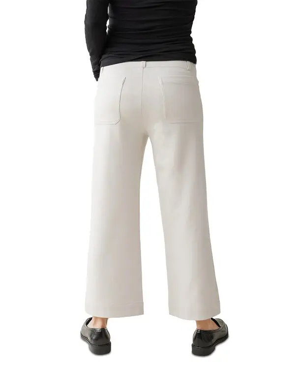 INGRID & ISABEL Wide Leg Ankle Maternity Trousers