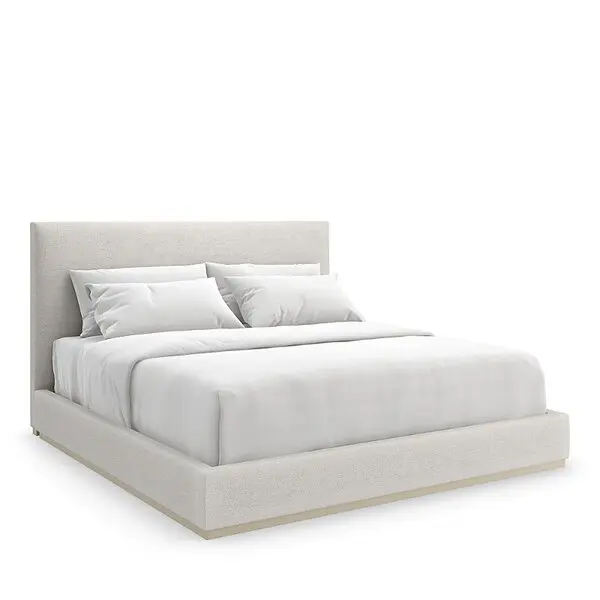 CARACOLE The Boutique Bed, King - Ivory/tan