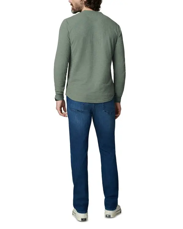 Joe's Jeans Essential Double Face Henley - Agave