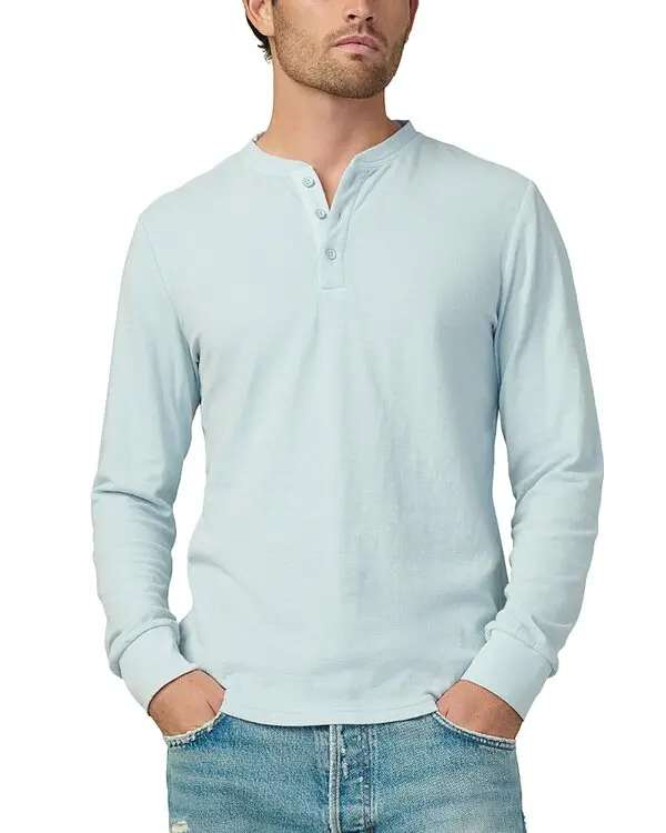 Joe's Jeans Essential Double Face Henley - Poolside