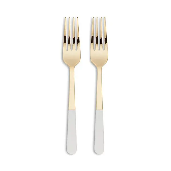 Kate Spade New York With Love Tasting Forks, Set Of 2 - Gold