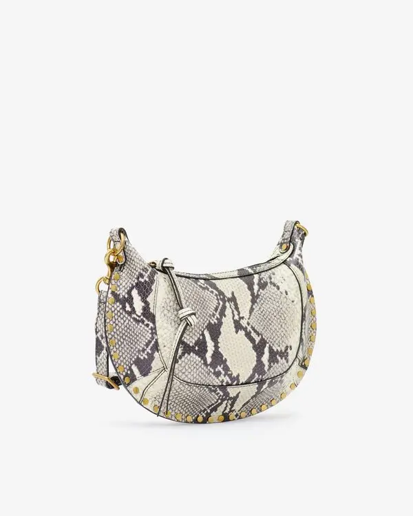 Isabel Marant Oskan Moon Leather Shoulder Bag