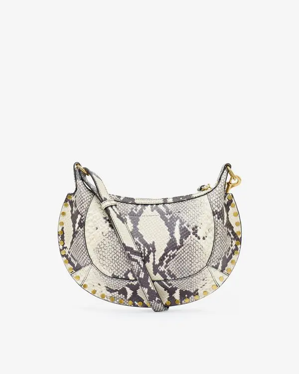 Isabel Marant Oskan Moon Leather Shoulder Bag