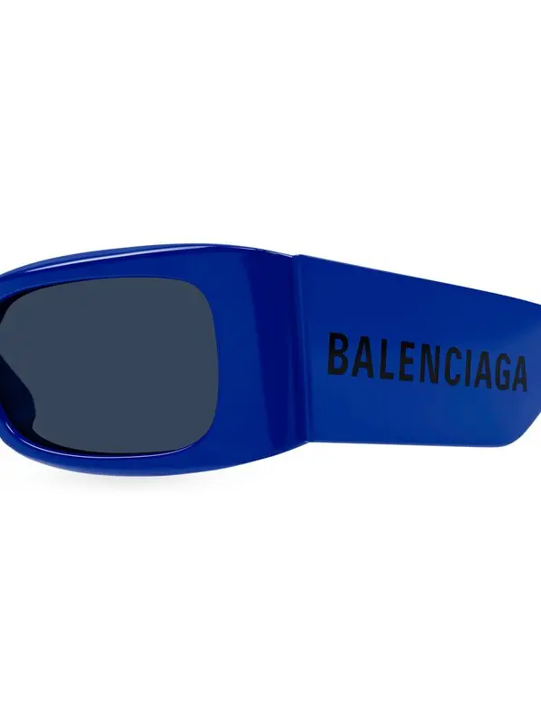 Balenciaga Max 56mm Rectangular Sunglasses