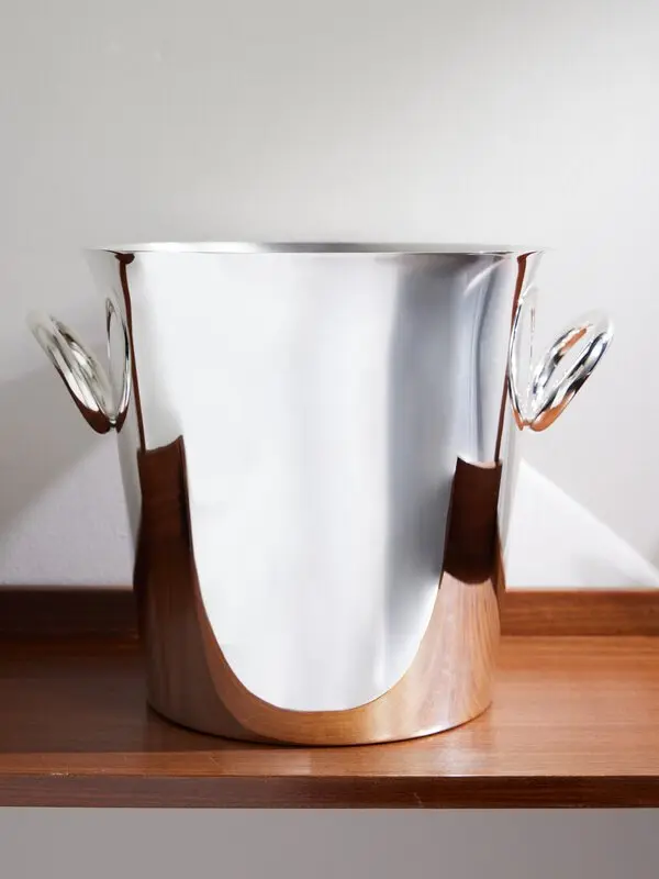 Christofle Vertigo -plated Champagne Cooler - Silver