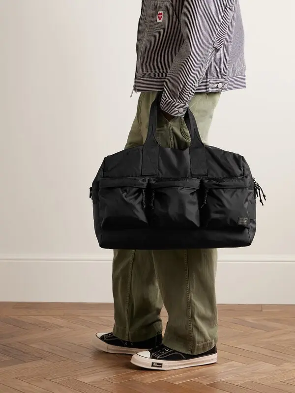 PORTER-YOSHIDA & CO Force 2way Duffle Bag - Black