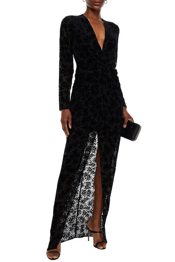 veronica velvet maxi dress velvet maxi dress Baltic Born Womens Veronica Velvet Maxi Dress