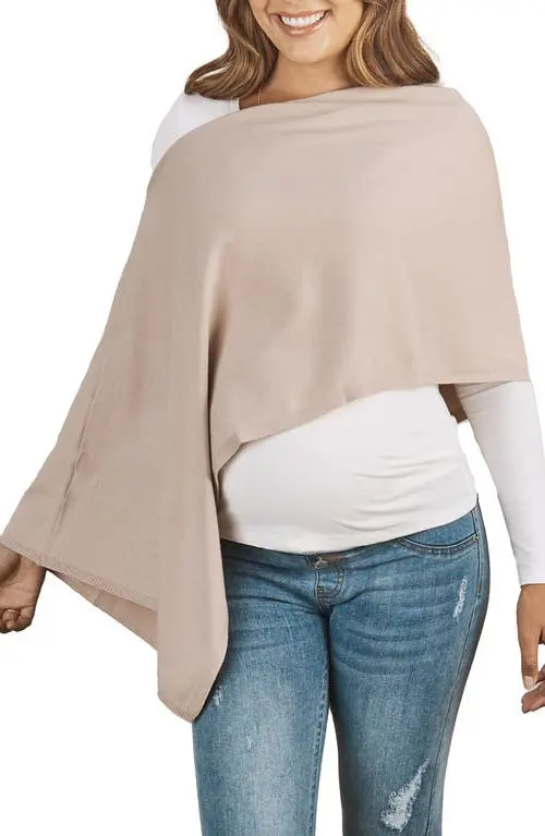 ANGEL MATERNITY Luxury Moozie Maternity/nursing Wrap - Nude