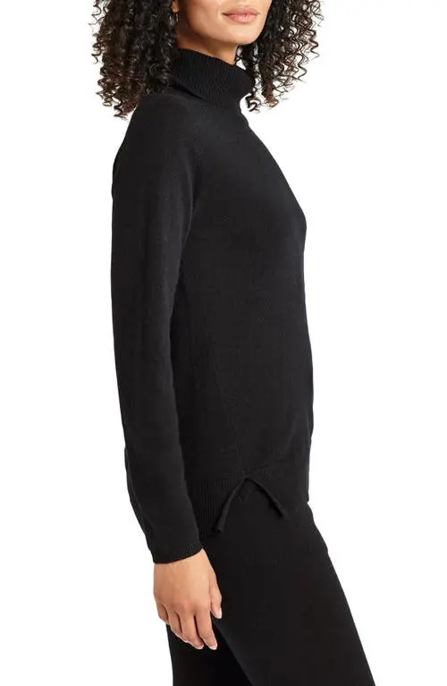 Splendid Elin Turtleneck Sweater - Black