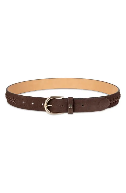 Sam Edelman Suede Belt - Brown