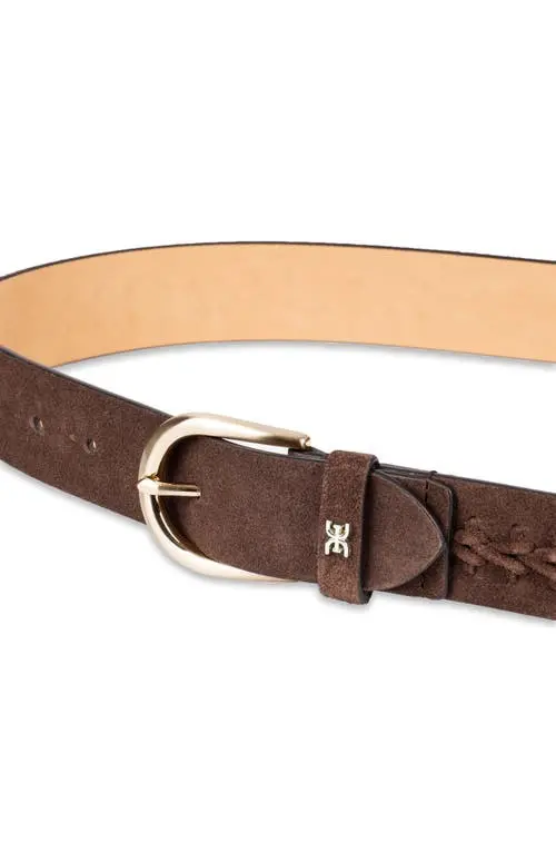 Sam Edelman Suede Belt - Brown