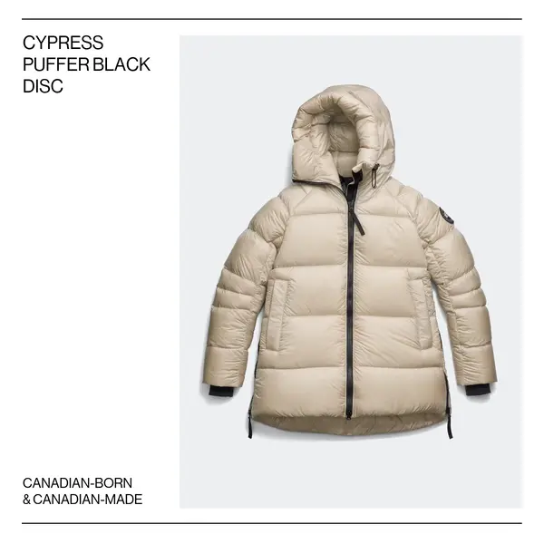 Canada Goose Cypress Puffer Jacket - Limestone