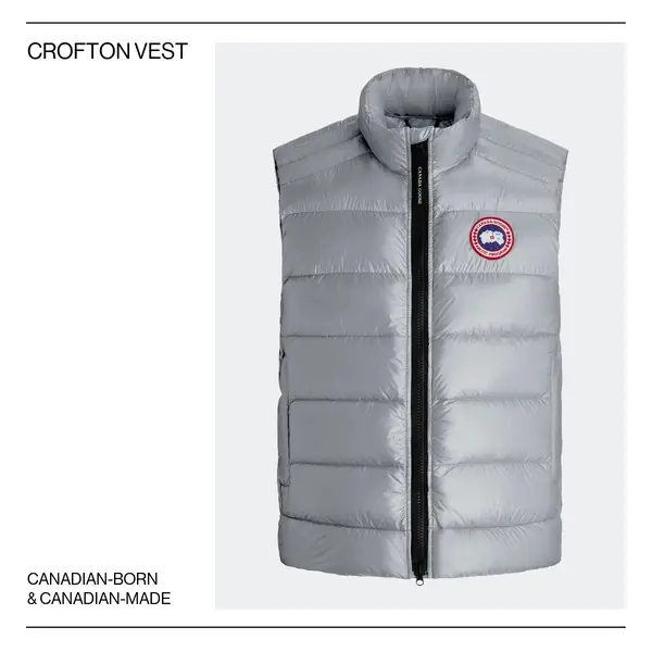 Canada Goose Crofton Vest - Boulder Grey