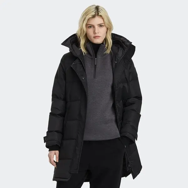 Canada Goose Shelburne Performance Satin Parka - Black