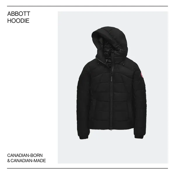 Canada Goose Abbott Hoodie - Black