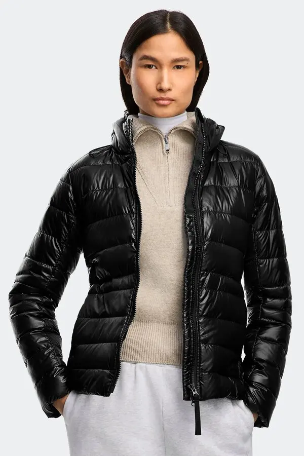 Canada Goose Cypress Hooded Down Jacket - Black