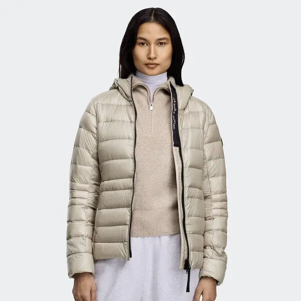 Canada Goose Cypress Hooded Down Jacket - Limestone