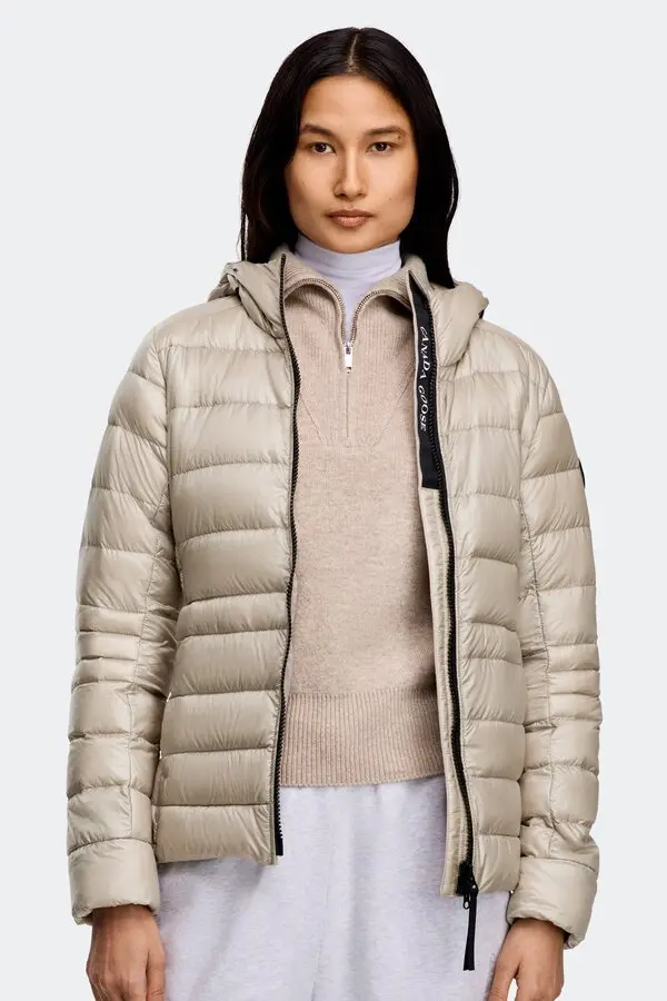 Canada Goose Cypress Hooded Down Jacket - Limestone