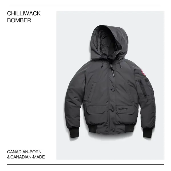 Canada Goose Chilliwack Bomber - Granite Grey/ Gris Granit