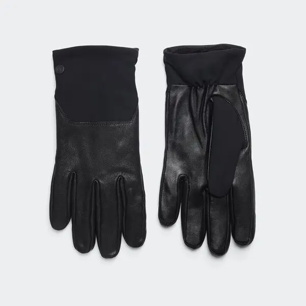 Canada Goose Mixed Media Gloves - Black