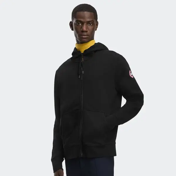 Canada Goose Huron Full Zip Hoodie - Black
