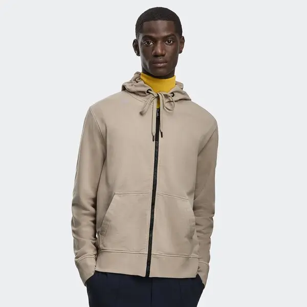 Canada Goose Huron Full Zip Hoodie - Limestone
