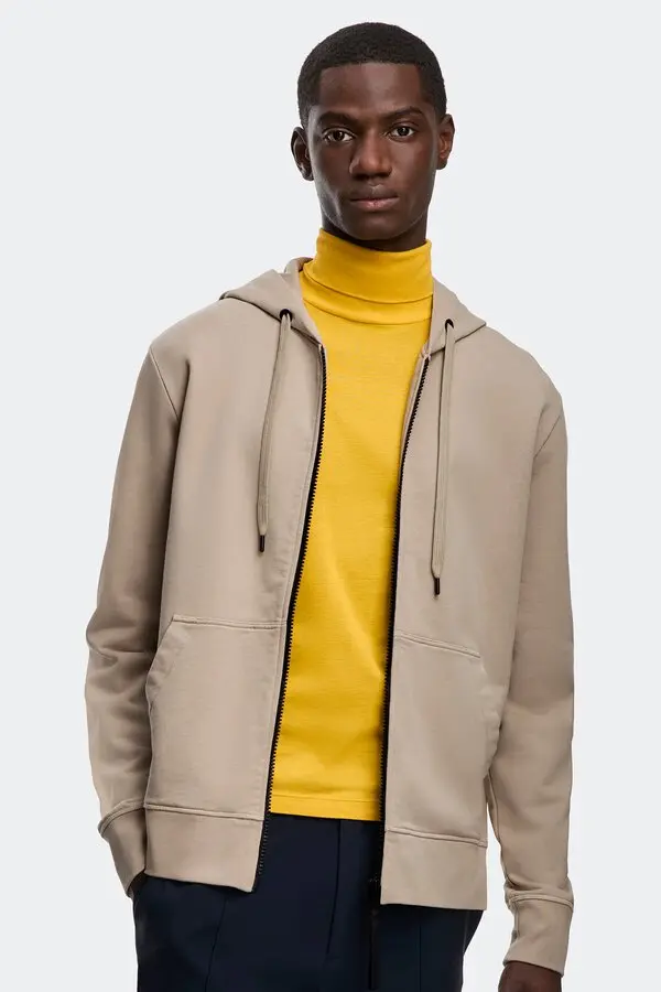 Canada Goose Huron Full Zip Hoodie - Limestone