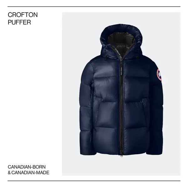 Canada Goose Crofton Puffer - Atlantic Navy