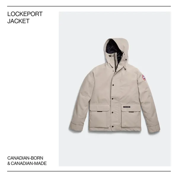 Canada Goose Lockeport Jacket - Limestone
