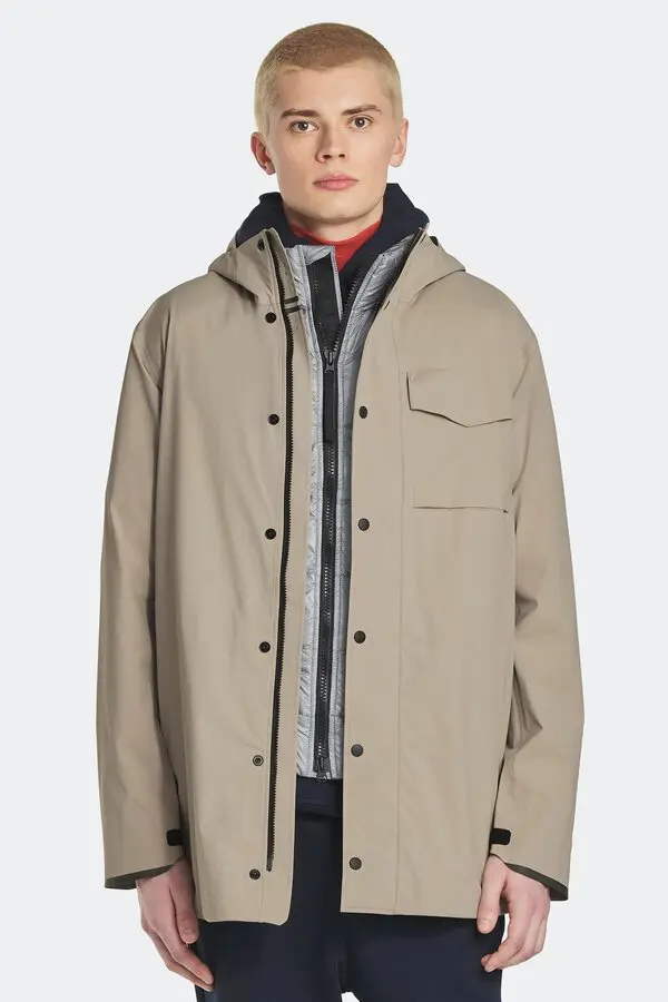 Canada Goose Nanaimo Rain Jacket - Limestone
