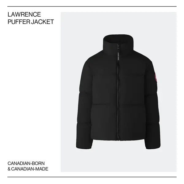 Canada Goose Lawrence Puffer Jacket - Black
