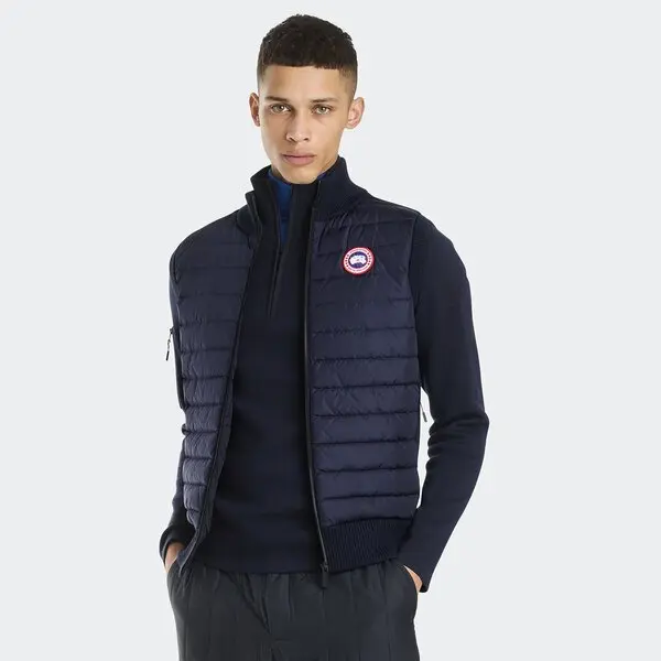 Canada Goose Hybridge Knit Vest - Navy