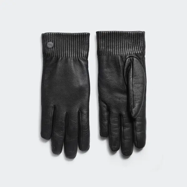 Canada Goose Leather Glove - Black