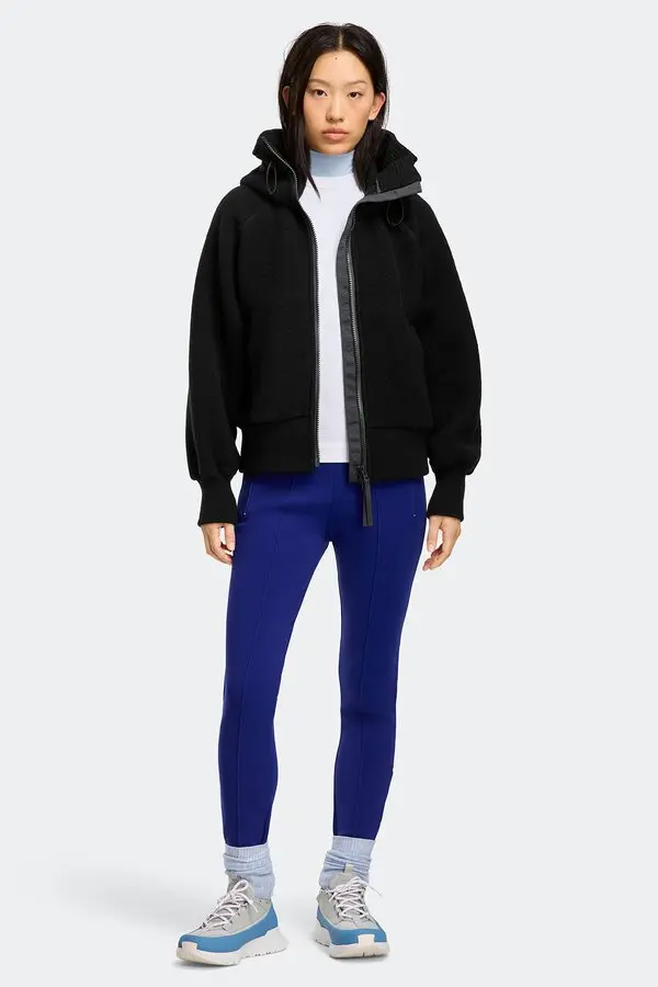 Canada Goose Chilliwack Fleece Bomber Jacket - Black