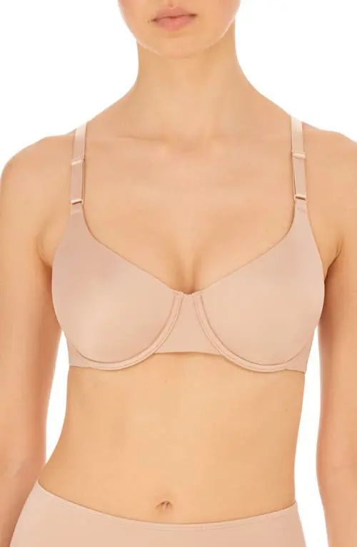Natori Liquid Full Fit Balconette T-shirt Bra - Lt. Mocha
