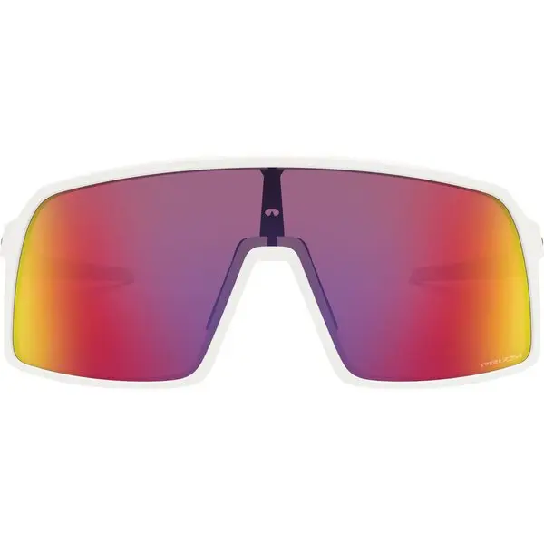 Oakley Sutro Wrap Shield Sunglasses - White
