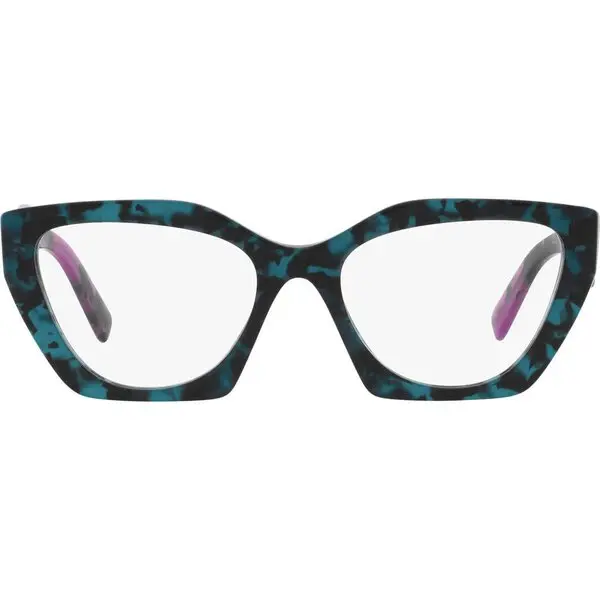 Prada 54mm Cat Eye Optical Glasses - Teal