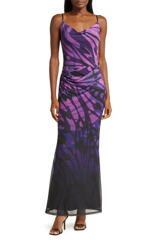 AFRM Gillian Ombré Asymmetric Slipdress