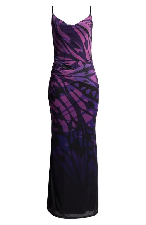 AFRM Gillian Ombré Asymmetric Slipdress