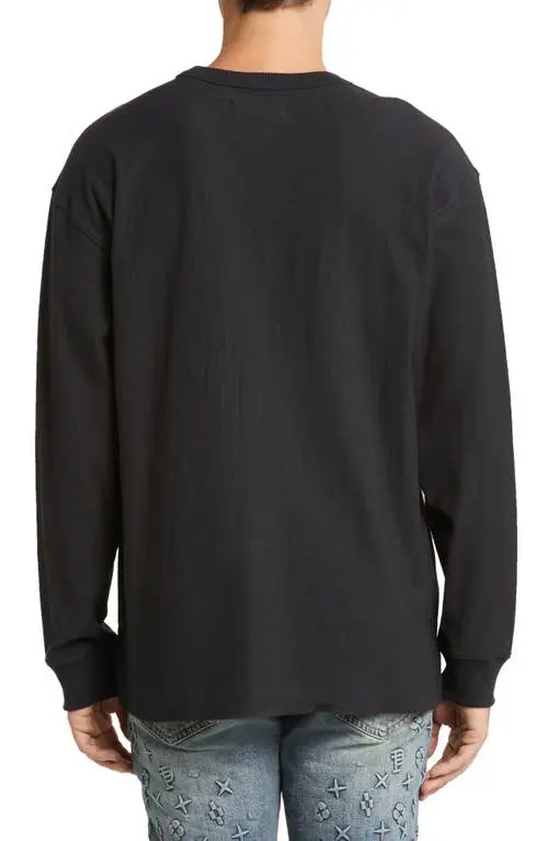 PURPLE BRAND Angel Long Sleeve Graphic T-shirt